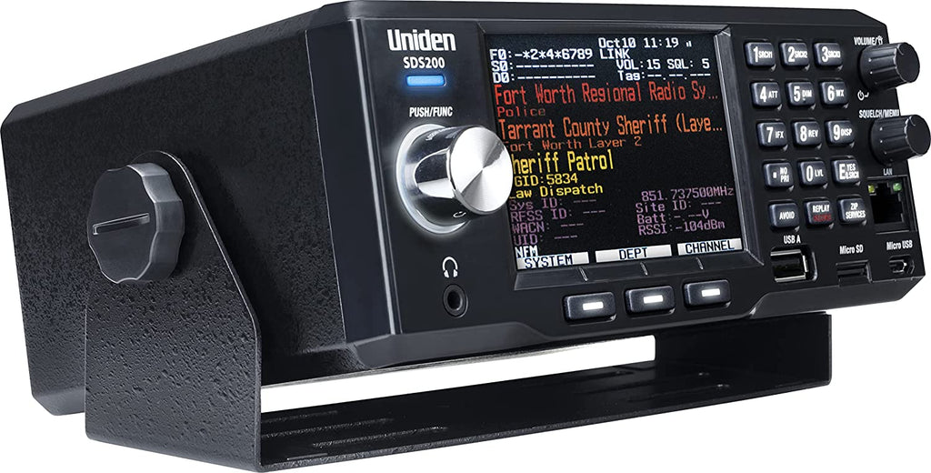 Uniden SDS200 True I/Q™ TrunkTracker X Base/Mobile Digital Scanner. In ...